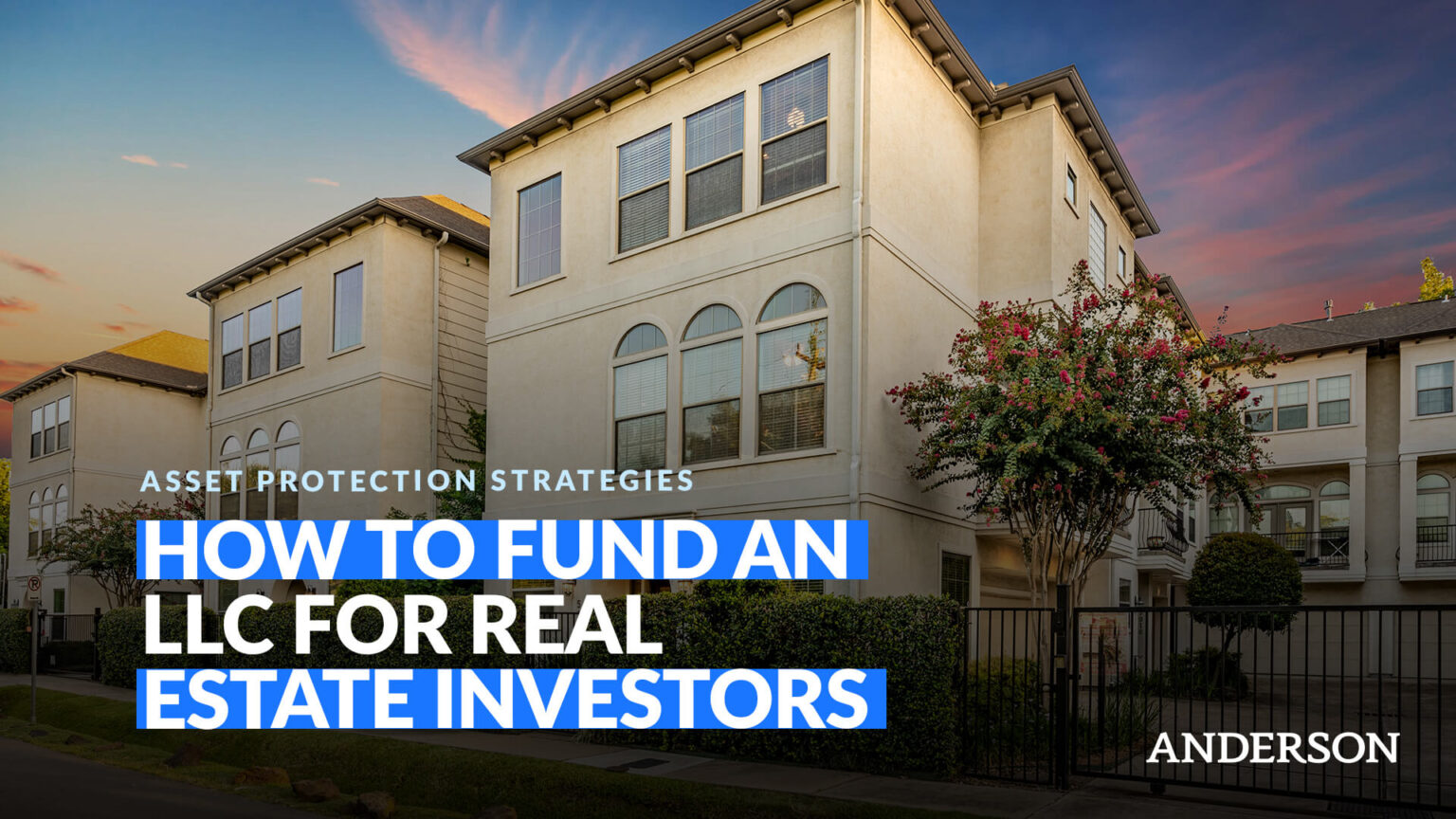 How to Fund An LLC For Real Estate Investors