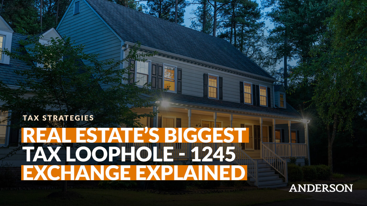 Real Estate’s Biggest Tax Loophole: Cost Seg + 1245 Exchange Explained