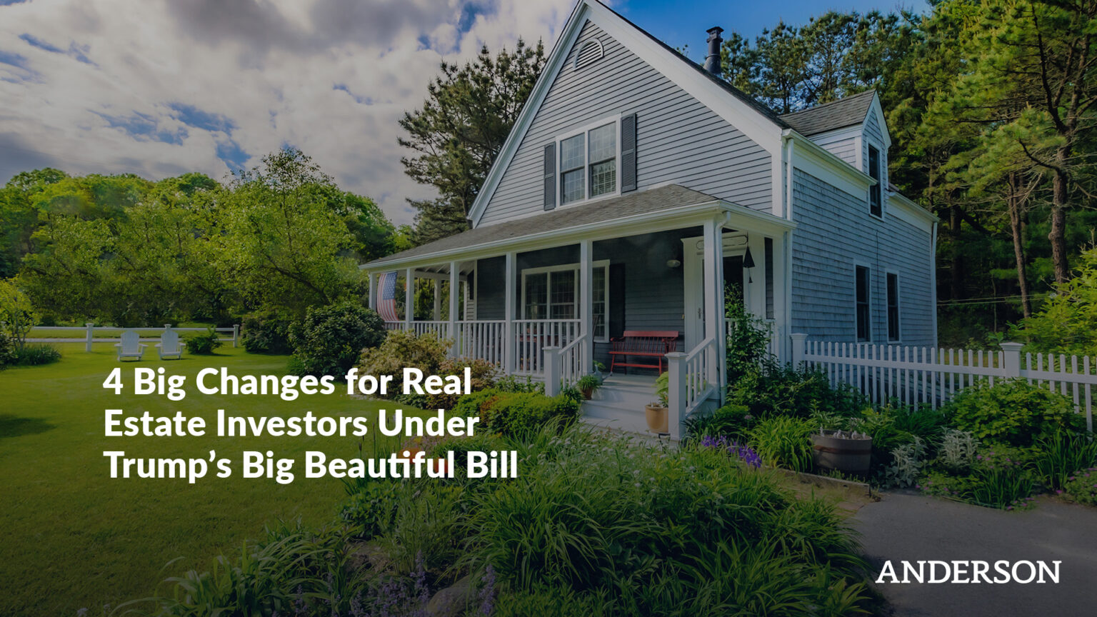 4 Big Changes for Real Estate Investors Under Trump’s Big Beautiful ...